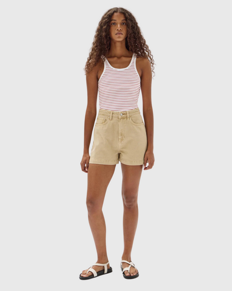 Boxy Denim Short Tan – BAZAAR BOUTIQUE